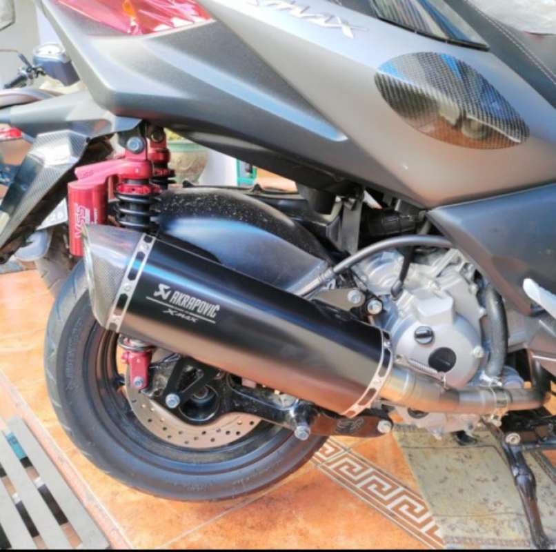 Promo Knalpot AKRAPOVIC xmax 300cc ORIGINAL Thailand titanium full ...