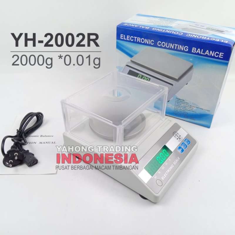 Jual Timbangan Digital Electronic Balance Emas Dapur Lab 2000g di ...