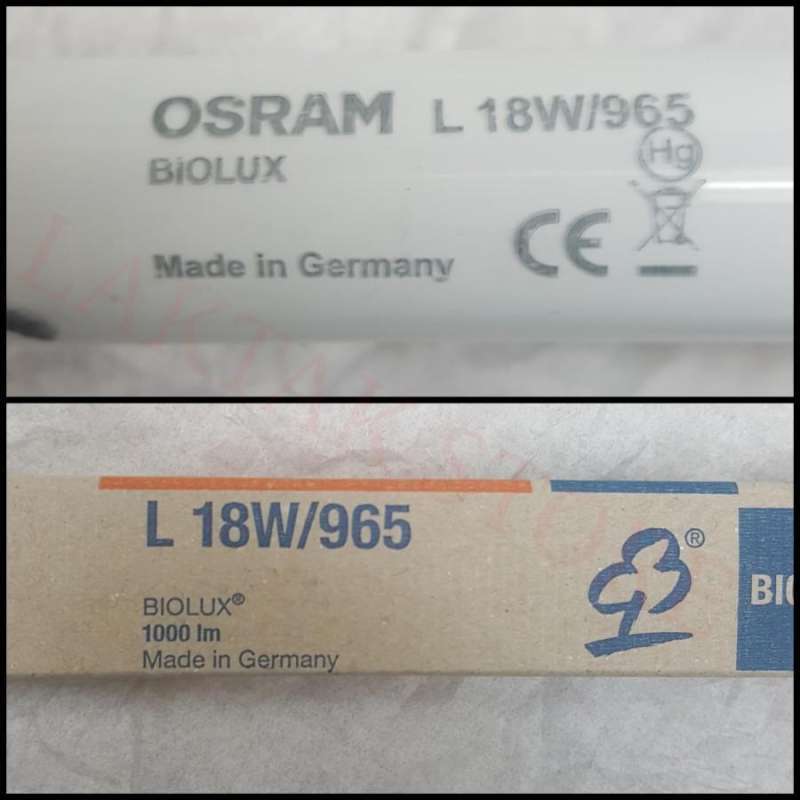 Jual Lampu TL / Neon Osram Biolux L 18w/965 di Seller RedHue - Mangga Besar, Kota Jakarta Barat ...