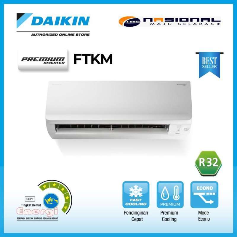 Jual Ac Daikin Premium Inverter 1 pk Type FTKM25SVM4 / RKM25 ...