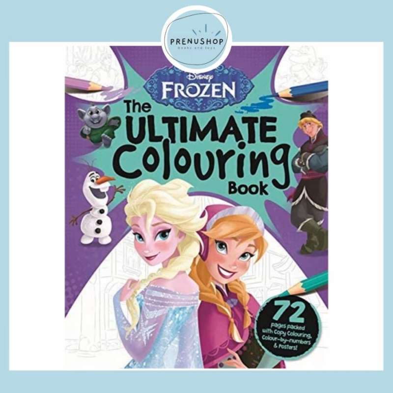 Jual The Ultimate Colouring Book: Disney Frozen / Buku Mewarnai di Seller Prenushop - Kacapiring ...