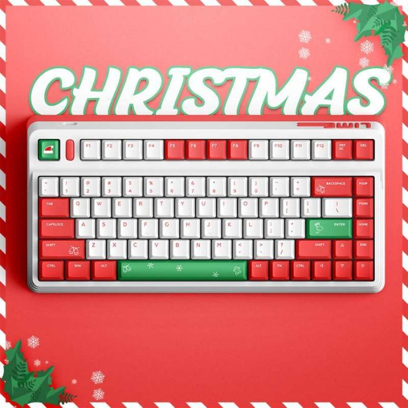 Jual IQUNIX L80 Christmas Wireless Mechanical Keyboard RGB LED di ...