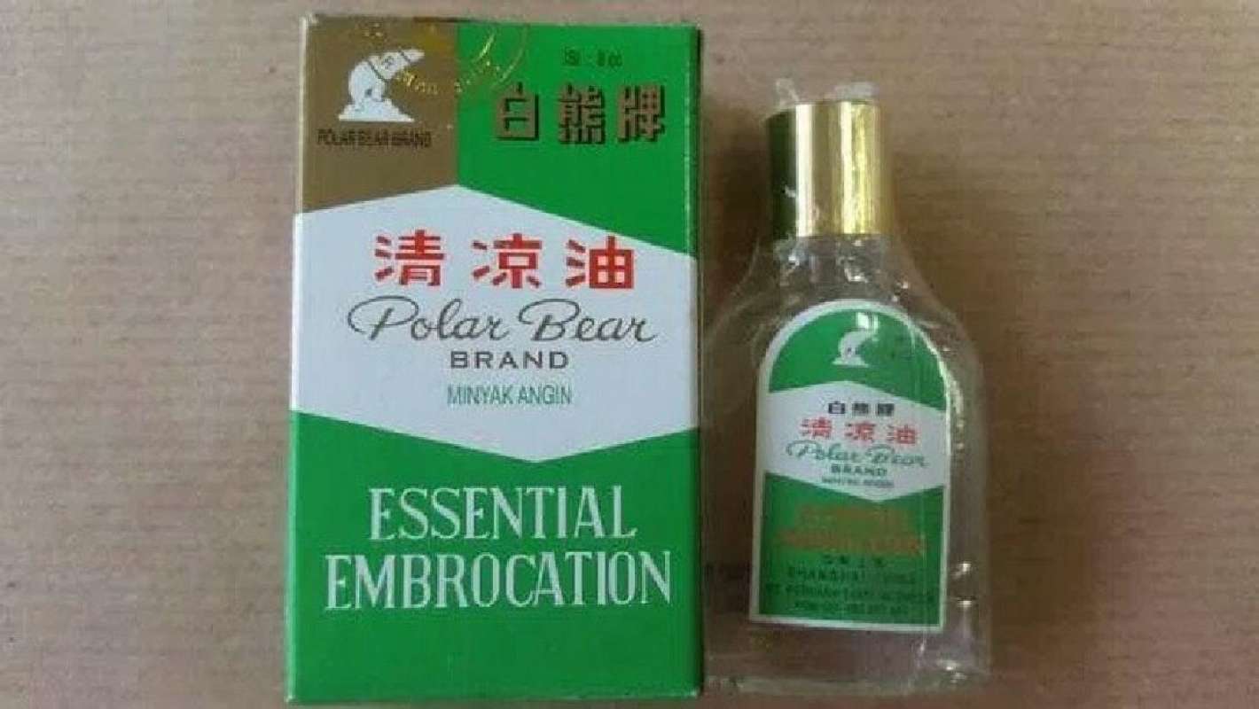 Jual Polar bear brand minyak angin essential embrocation 18cc ukuran ...