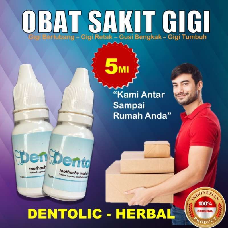 Jual Obat Sakit Gigi Berlubang Dan Gusi Bengkak Dentolic 5ml Di Seller Latopiastore - Wanajaya ...