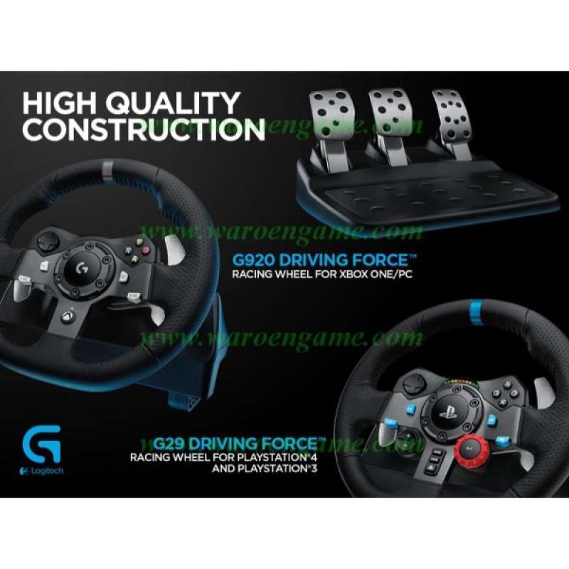 Jual PS4 / PS3 Logitech G29 Driving Force Racing Wheel di Seller ...