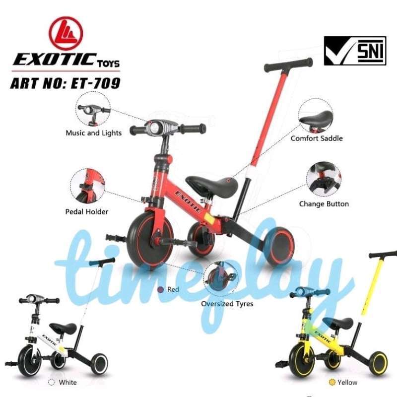 Jual Exotic ET 709 Sepeda Roda Tiga Push Bike Keseimbangan Balance Bike ...