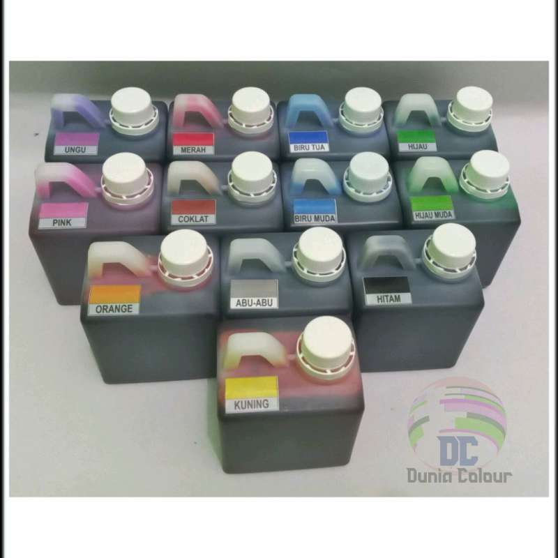 Jual Tinta Stampel Otomatis/flash 500ml - Coklat Di Seller Dunia Colour ...