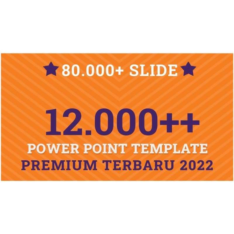 Jual 12.000+ Template Powerpoint Ppt Premium Terbaru Di Seller Rihils ...