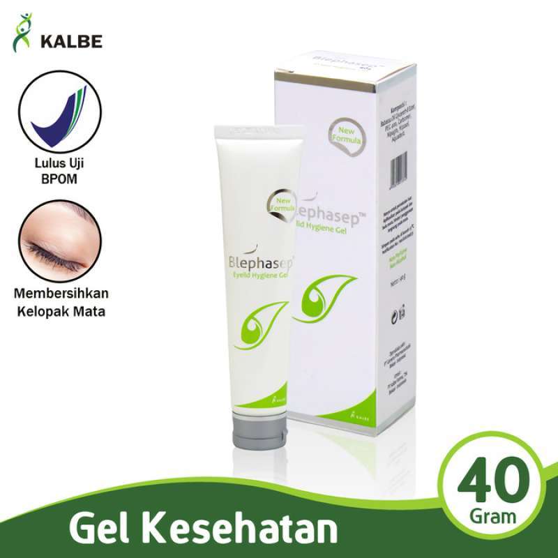 Jual KALBE Gel Pembersih Kelopak Mata Blephasep Eyelid Hygiene SAH ...