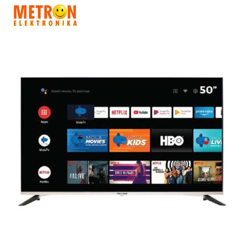 Jual POLYTRON PLD 50 UG 9959 - 4K HDR UHD LED TV 50 IN - ANDROID 11 ...
