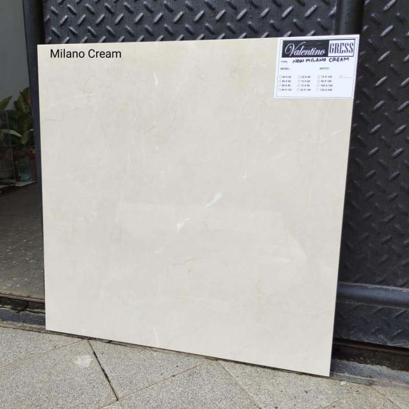 Jual Granit 60x60 Milano Cream Glazed Polish - Valentino Gress Di ...