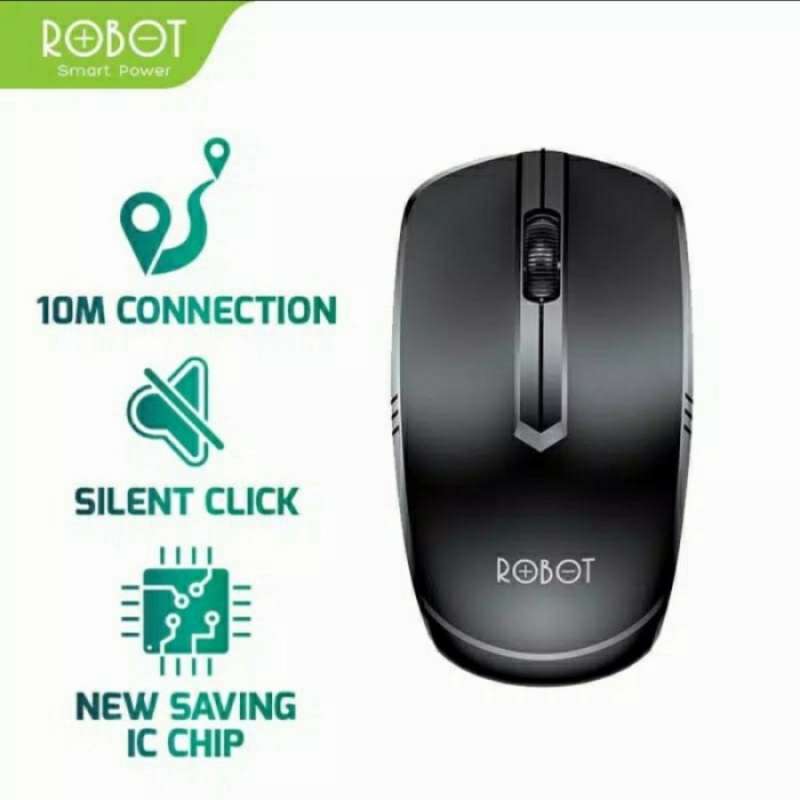 Promo Robot M200 Wireless Mouse Diskon 29% di Seller Meena Store ...