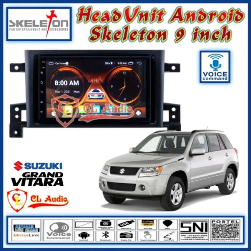 Promo Head Unit Android Skeleton 9 Inch OEM Grand Vitara 2005-2014 ...