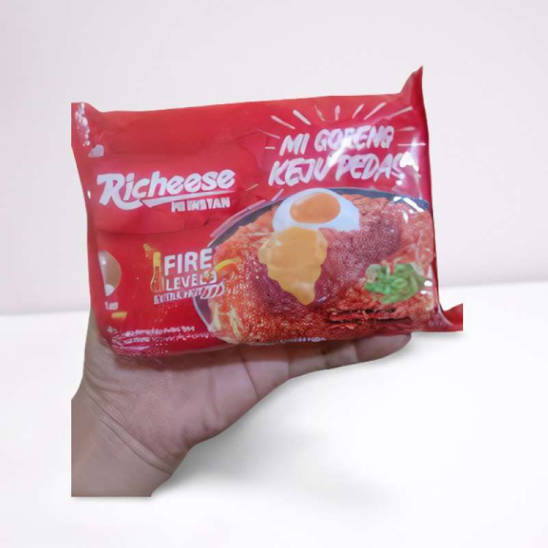 Jual Mi instant viral mie goreng keju richeese nabati mie enak dan ...