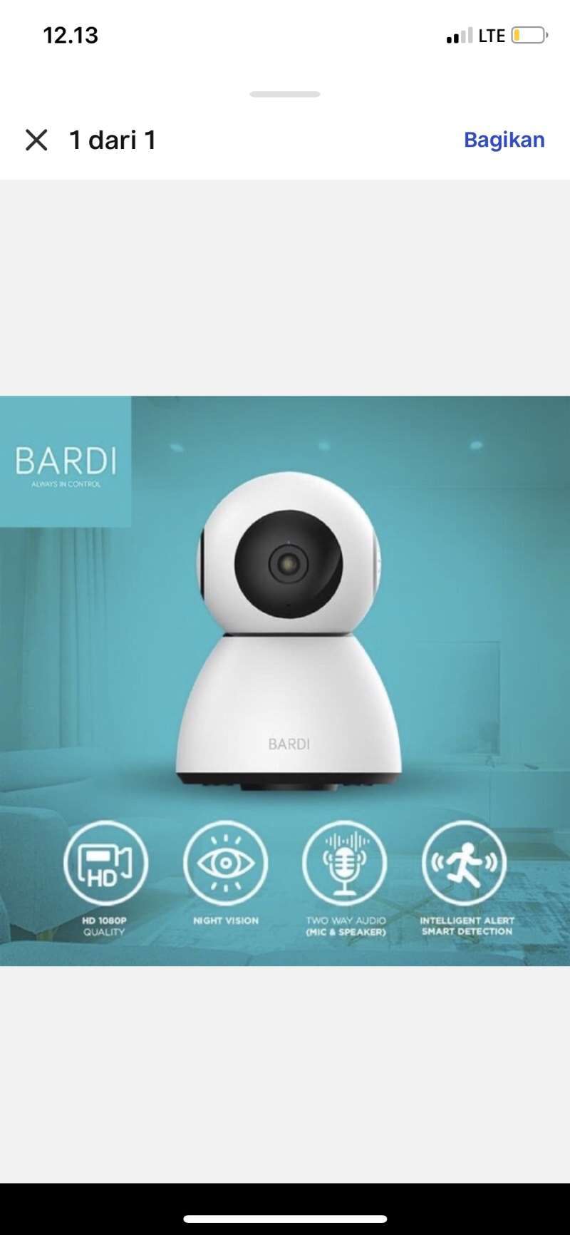 Jual Bardi IP Smart Indoor di Seller Hanangrizkashop - Kab. Sleman, DI ...