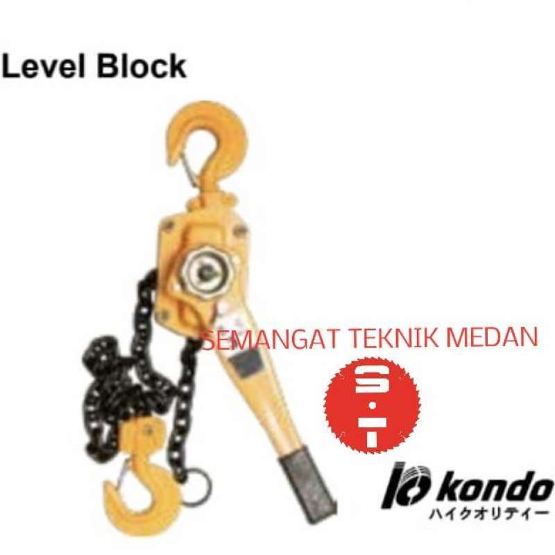 Promo LEVER LEVEL BLOCK BLOCKS BLOK HOIST 1.5 1,5 TON X 1.5 1,5 METER ...