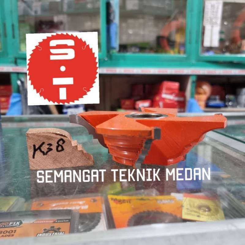 Jual MATA PISAU PROFIL ROUTER DUDUK LIS SERONG K38 PLAFON SPINDLE KAYU ...