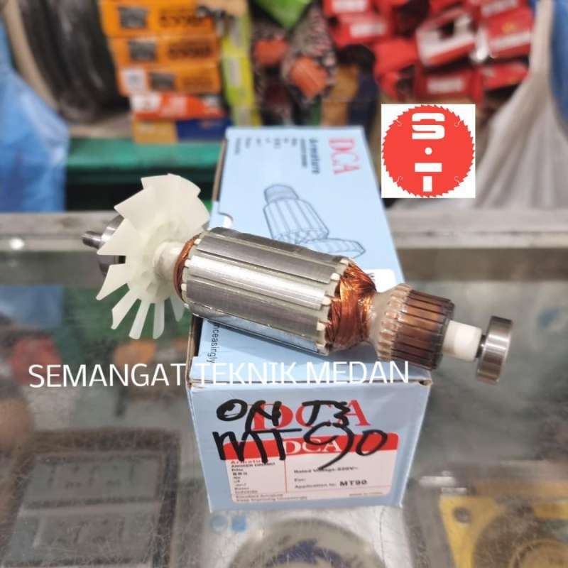 Jual MT90 ARMATURE ANGKER GRENDA TANGAN HAND GRINDER MAKTEC MT 90 DCA ...