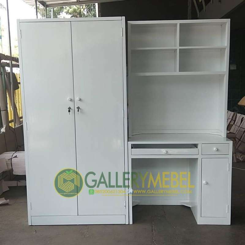 Jual Set Lemari Meja Belajar Kamar Anak - Set Meja Kerja dan Almari ...