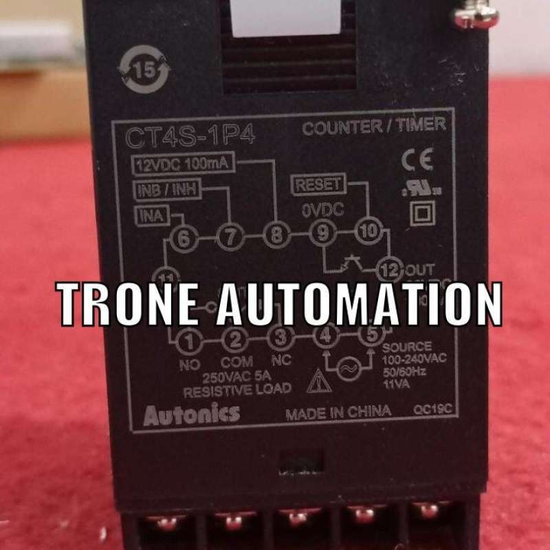 Jual AUTONICS COUNTER TIMER CT4S-1P4 READY STOK di Seller TRONE ...