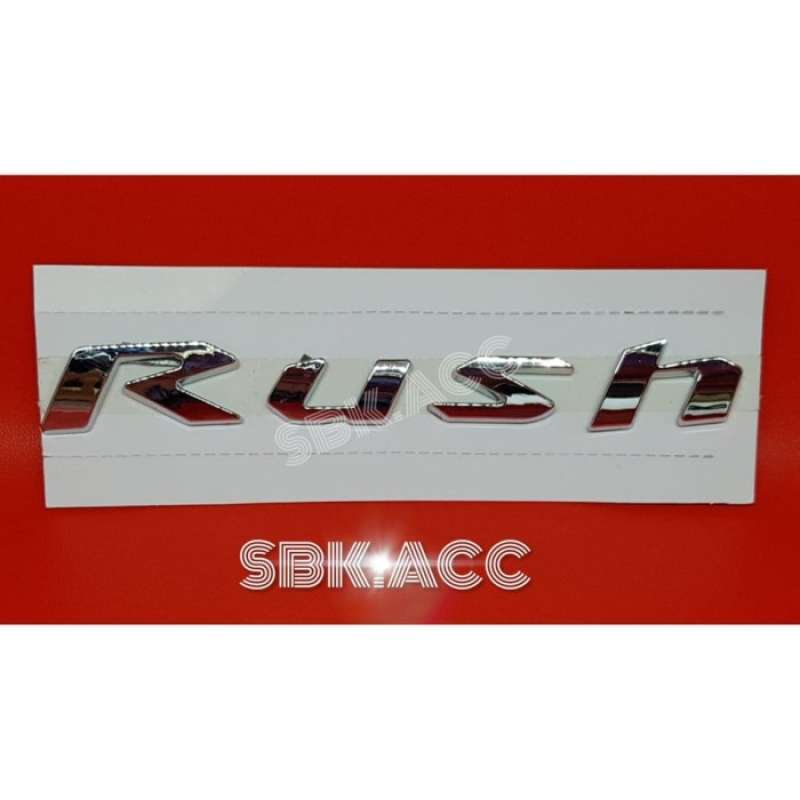Jual Emblem Toyota Rush / Emblem Kap Mesin Rush / Logo Kap Mesin Rush ...