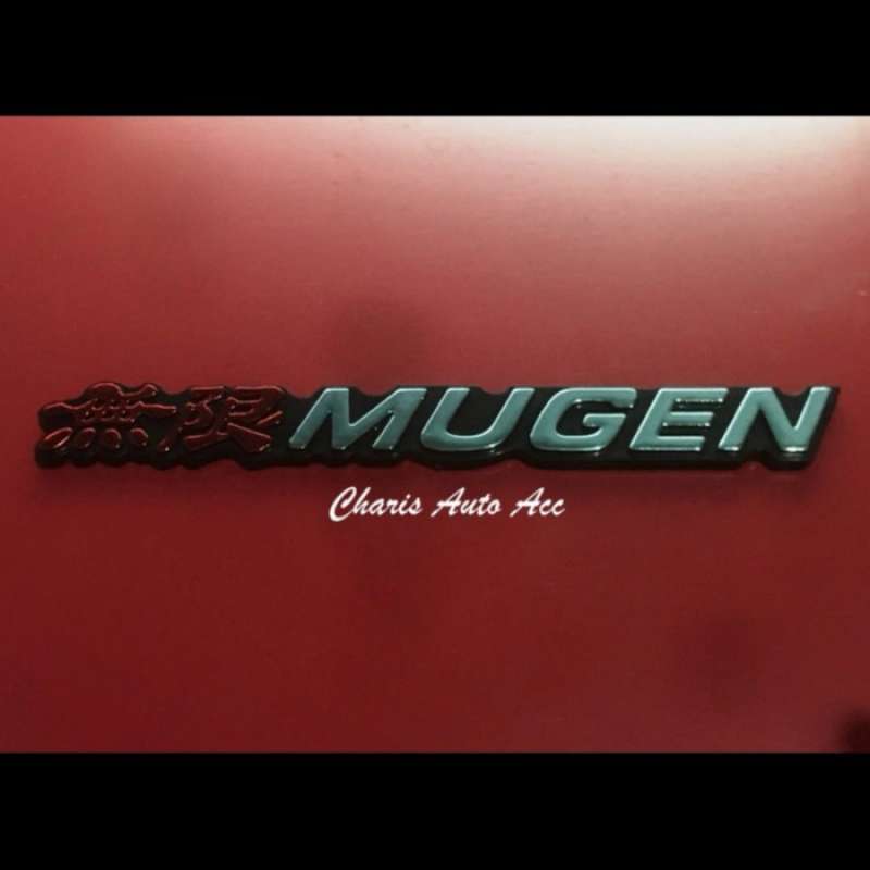 Jual EMBLEM MUGEN ORIGINAL MADE IN JAPAN BY CHARIS AUTO ACCESSORIES di ...