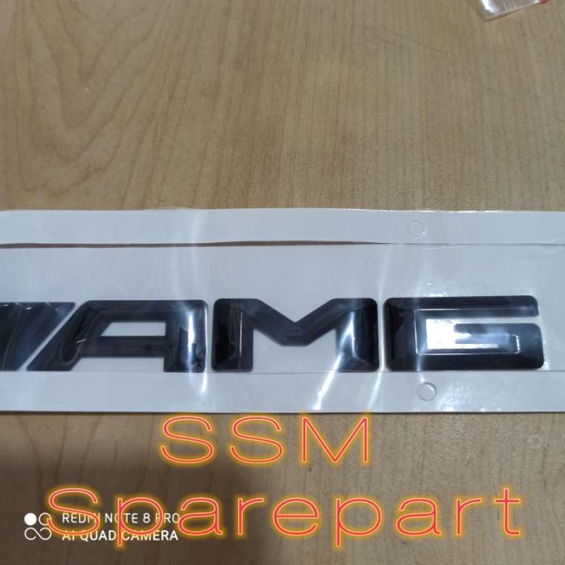Jual Emblem Amg Mersedes Benz Black Hitam Amg 3 Dimensi Original Di ...