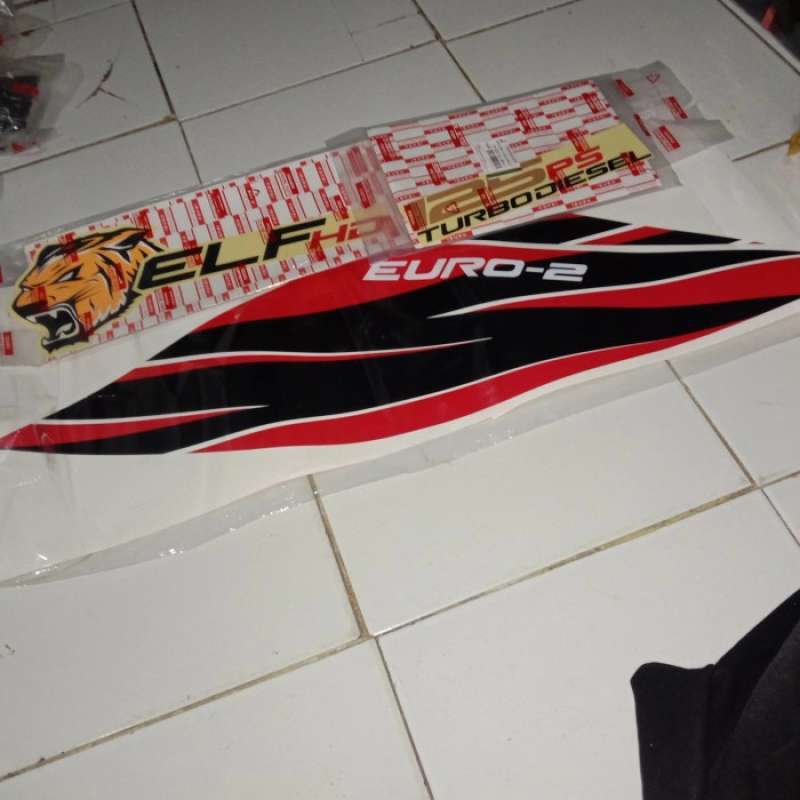 Jual 1 paket stiker isuzu elf macan di Seller Gasta Depn - Kapuk, Kota ...