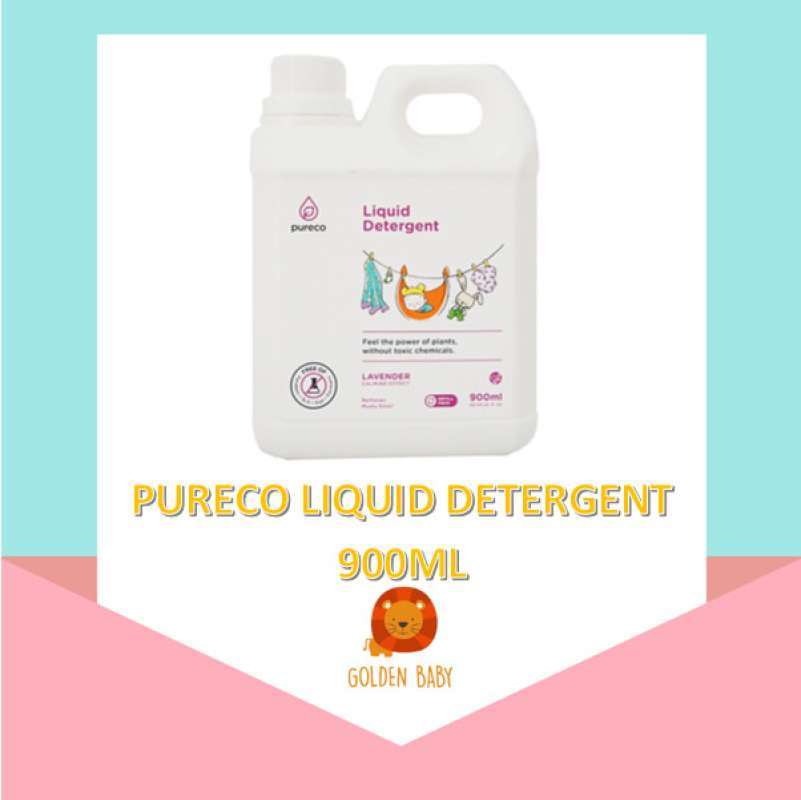Jual Pureco Liquid Detergent 900ml Sabun Cuci Baju 900ml Di Seller ...