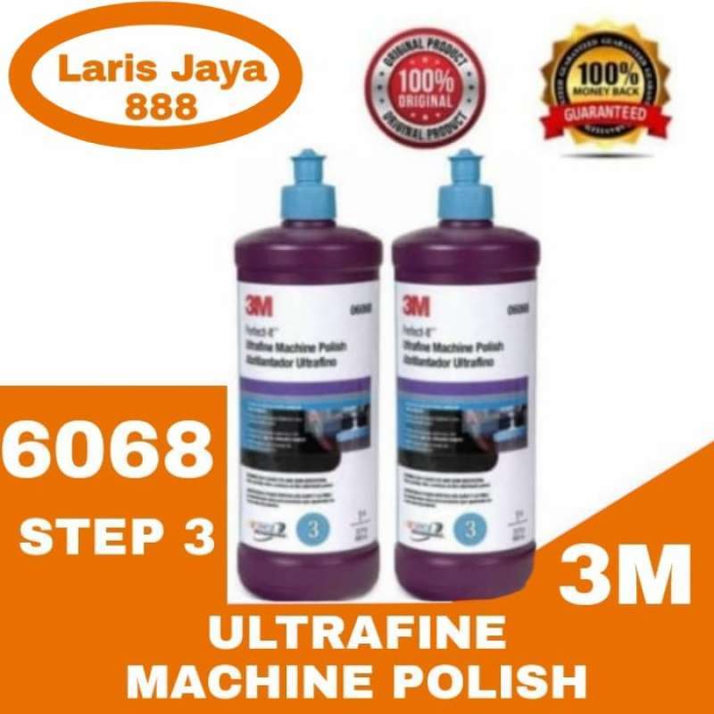 Promo Ultrafine Machine Polish 6068 Step 3 Oryginal 3M Diskon 10% di Seller Dayanna Store ...