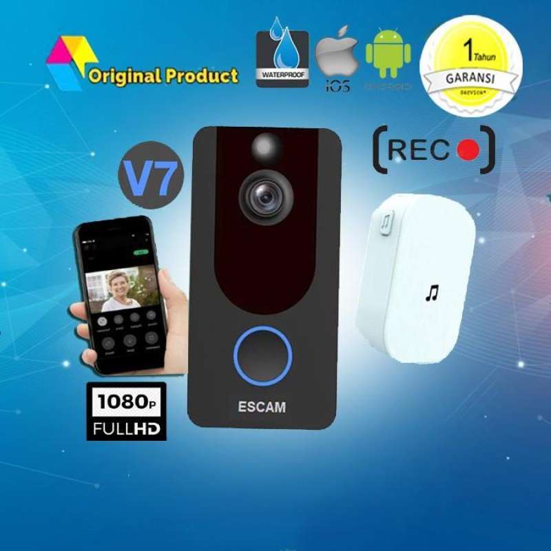Jual Bell Kamera / Bell Pintu Wireless / Kamera Wireless / Bel Rumah ...
