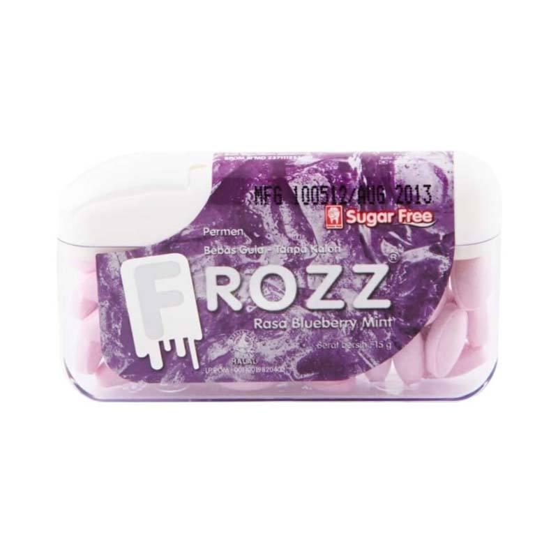 Promo FROZZ Blueberry Permen [15 g] Diskon 16% di Seller Konimex Snack ...