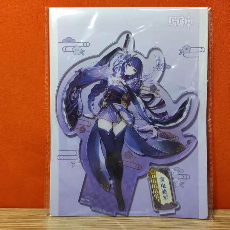 Jual Raiden Shogun/baal Inazuma Theme Series 15,5cm Acrylic Ornament ...