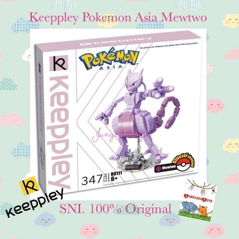 Jual Keeppley Pokemon Asia Mewtwo Original Mainan Lego Bricks di Seller ...
