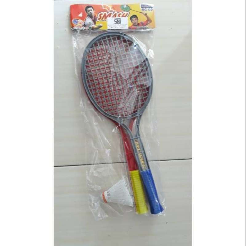 Jual RAKET BULU TANGKIS ANAK MAINAN EDUKASI BADMINTON NO.RC02 di Seller ...