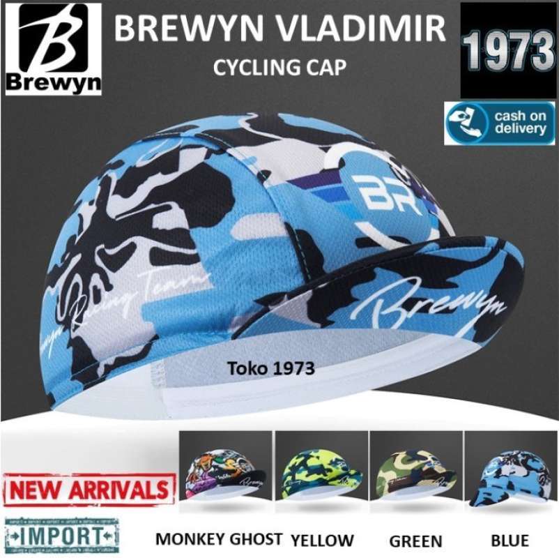 Jual Topi sepeda : BREWYN VLADIMIR - cycling cap topi gowes - FREE BOX ...