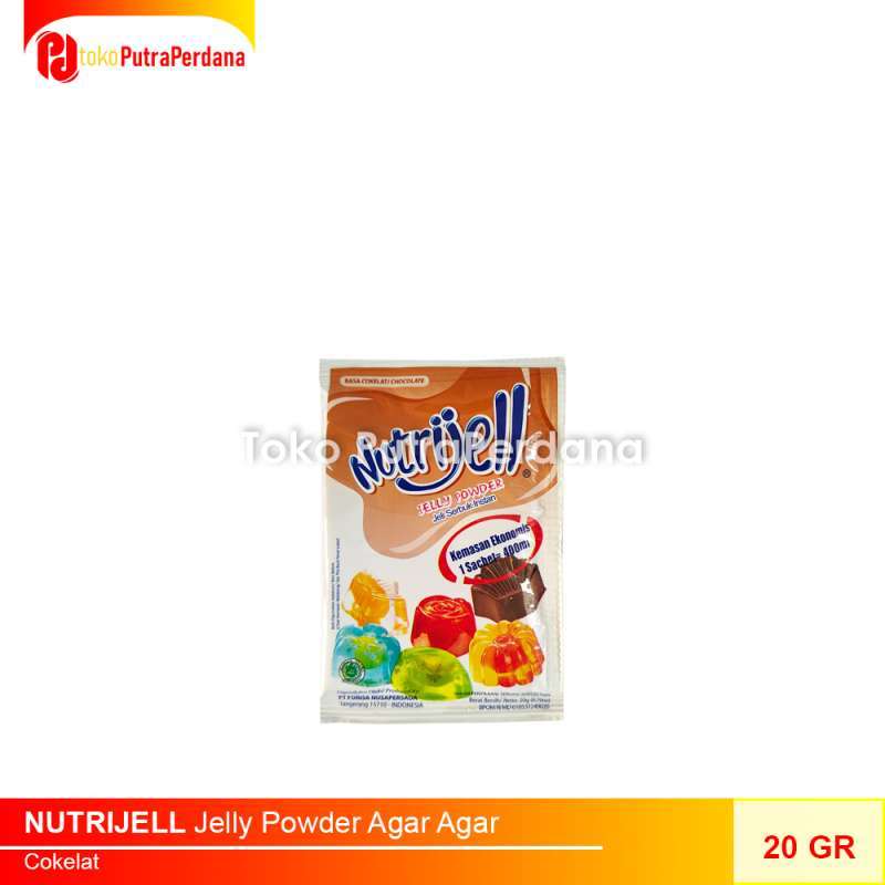 Jual NUTRIJELL Jelly Powder Agar Coklat [20 g] di Seller Toko PutraPerdana - Kebalen, Kab ...