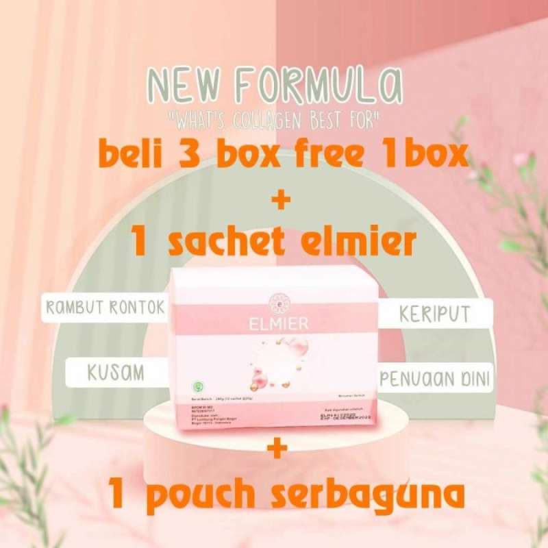 Promo elmier collagen drink / elmier minuman kolagen Diskon 50% di Seller ZATI SHOP - Kota ...
