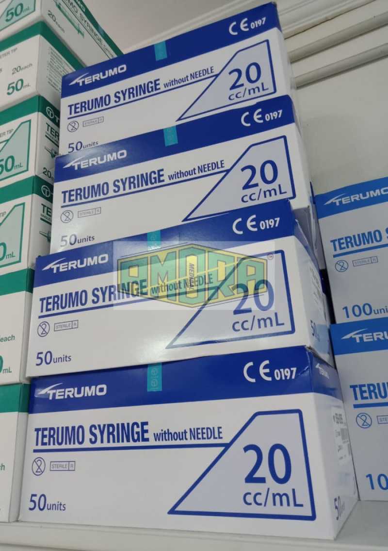 Jual Spuit / Syringe 20 Cc Terumo Per Box Di Seller Ella Store ...
