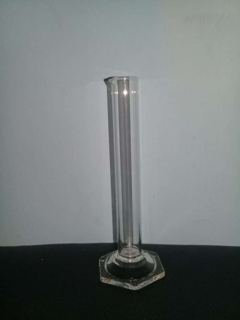 Jual Measuring Cylinder / Gelas Ukur Kaca 25 ml - POLOS HEXA ...