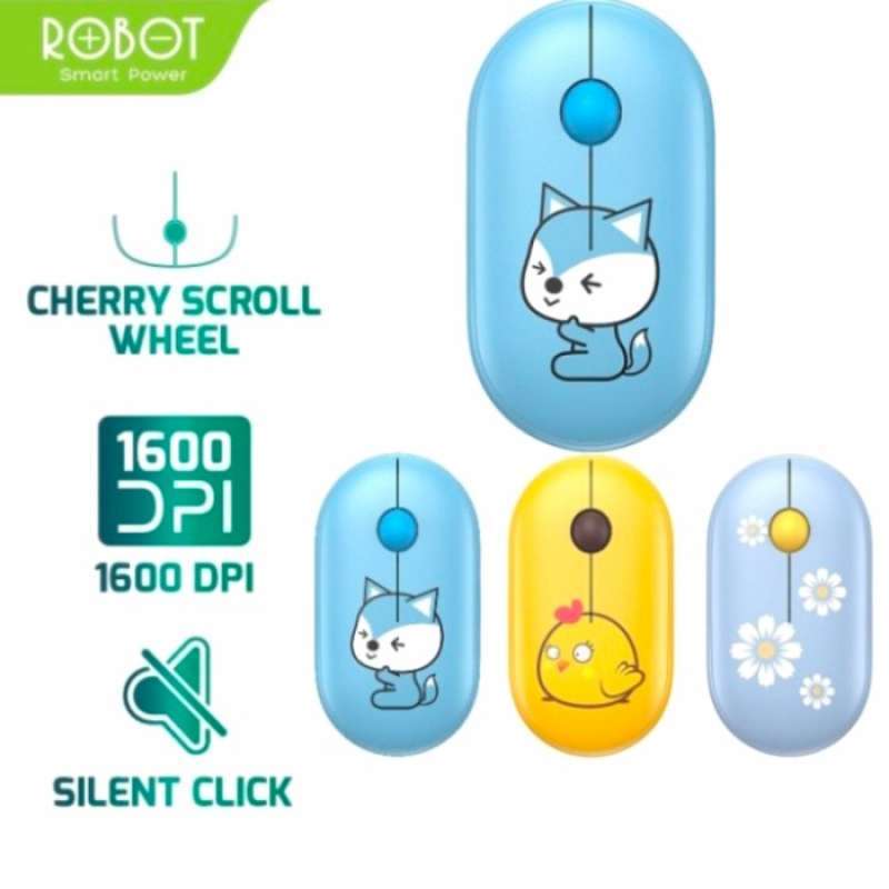 Promo Mouse Lucu / Mouse Karakter /Mouse Robot M230 / Mouse Wireless ...