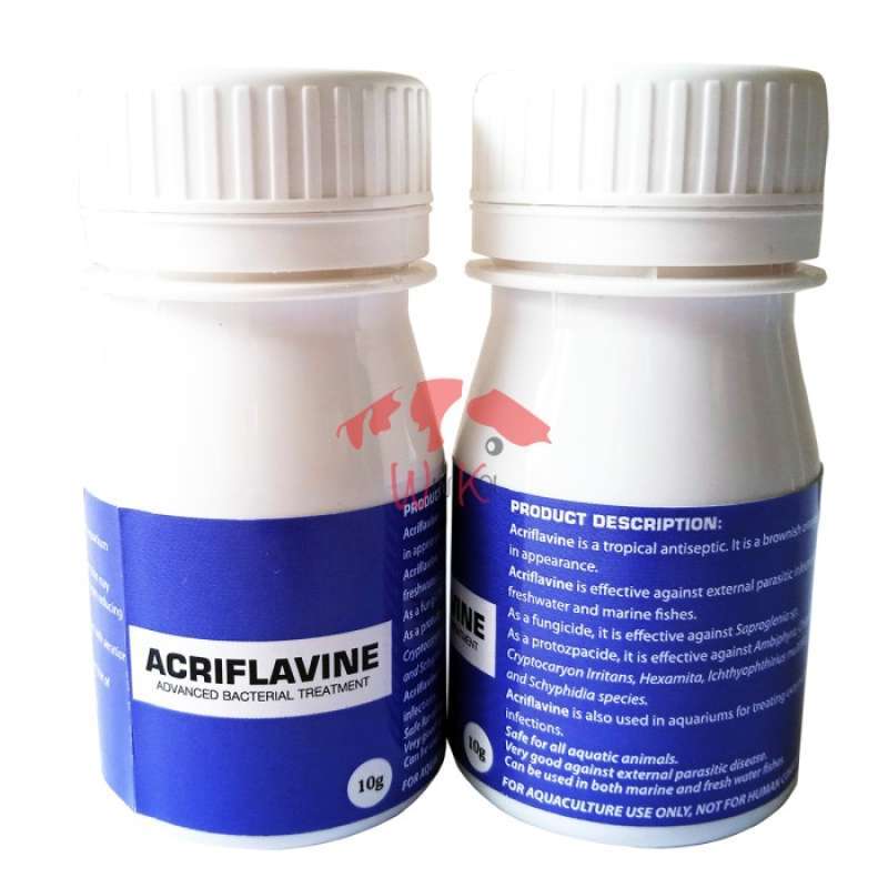 Jual Acriflavine Anti Bakteri Anti Jamur Anti Parasit Obat Ikan 10Gr di ...