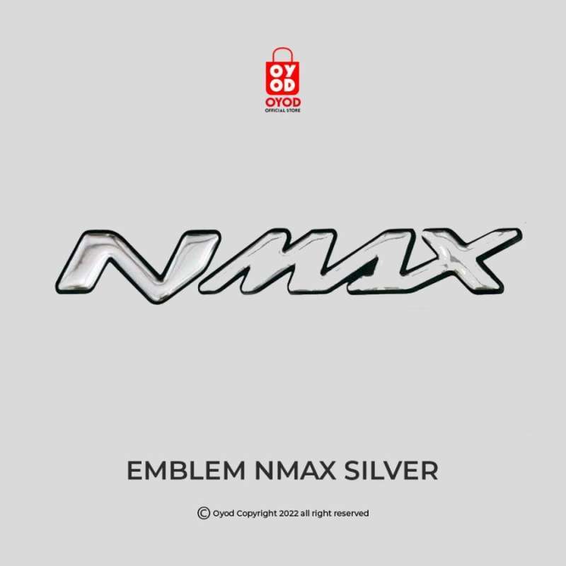 Jual Sticker Logo Emblem Motor Yamaha Nmax Silver Gold - Variasi Motor ...