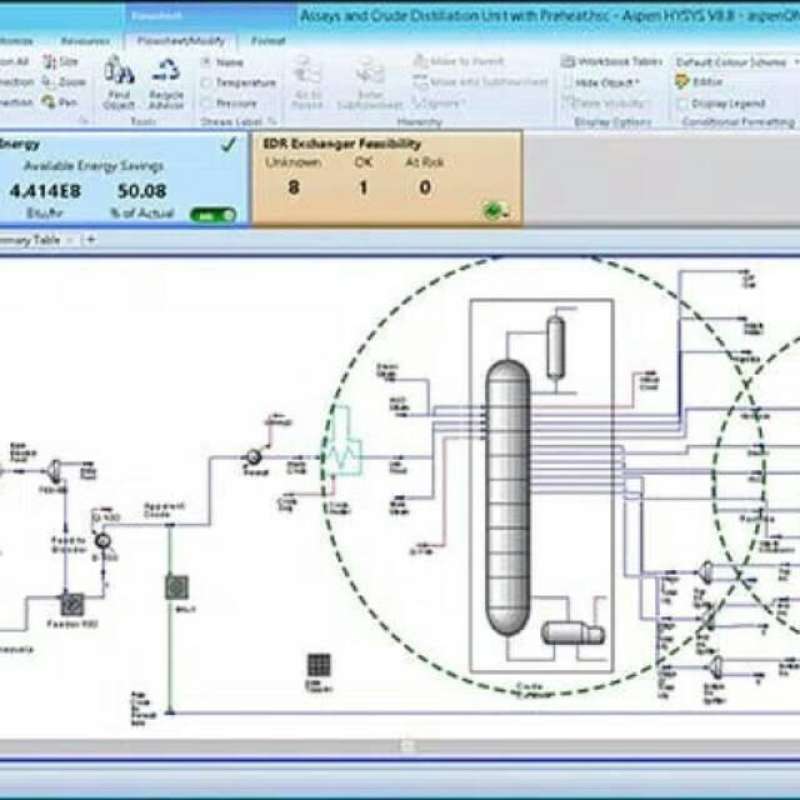 Jual Aspen Hysys V3.2 Simulator of Recovery Petrochemical Solid Work di ...