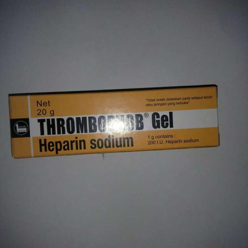 Jual THROMBOPHOB GEL / THROMBOPOB GEL / OBAT MEMAR DARAH BEKU 20 GR di ...