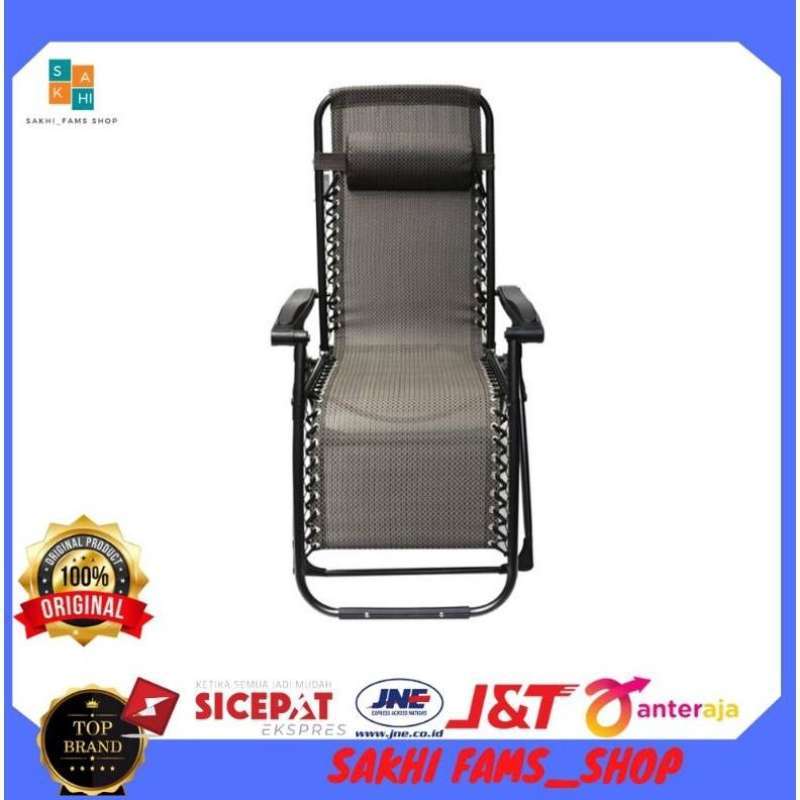 Jual Soleil Kursi Recliner Zero Gravity - Cokelat Di Seller Sakhi_fams ...