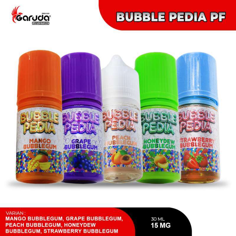 Jual Bubble Pedia Saltnic Liquid By Majapahit 30ml Bercukai di Seller ...