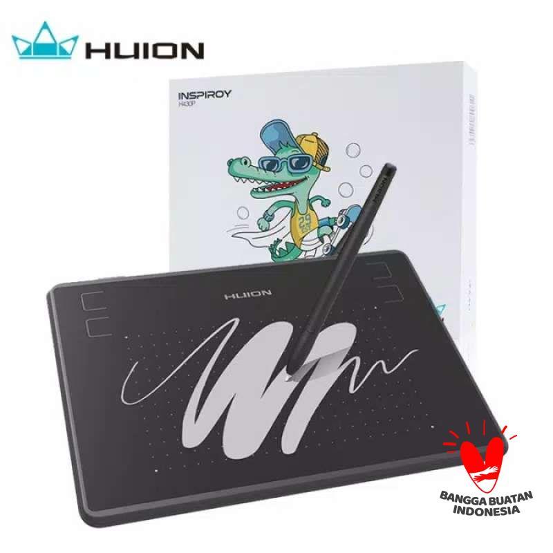 Jual Huion H430P Drawing Tablet Pentab Support Android Windows Mac ...