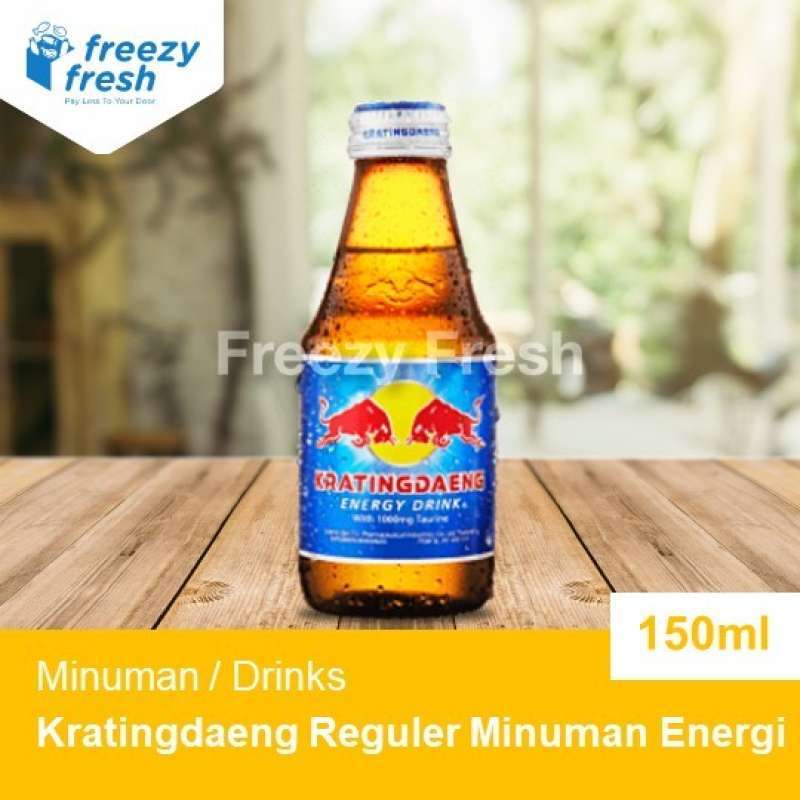 Jual Kratingdaeng Regular Minuman Energi Kemasan Botol 150ml di Seller ...