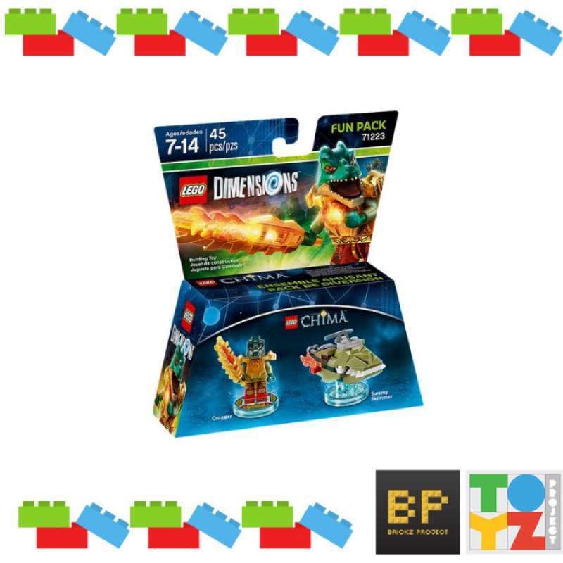 Jual Lego 71223 Dimensions Cragger Fun Pack: Chima di Seller DENTA TOYS ...